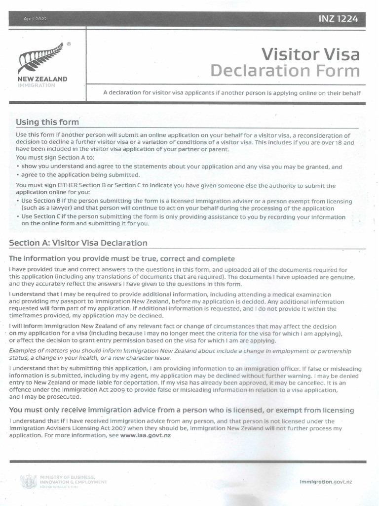 Declaration Form2 | PDF