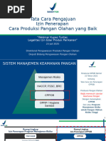 Tata Cara Pendafataran IP CPPOB Melalui E-Sertifikasi | PDF