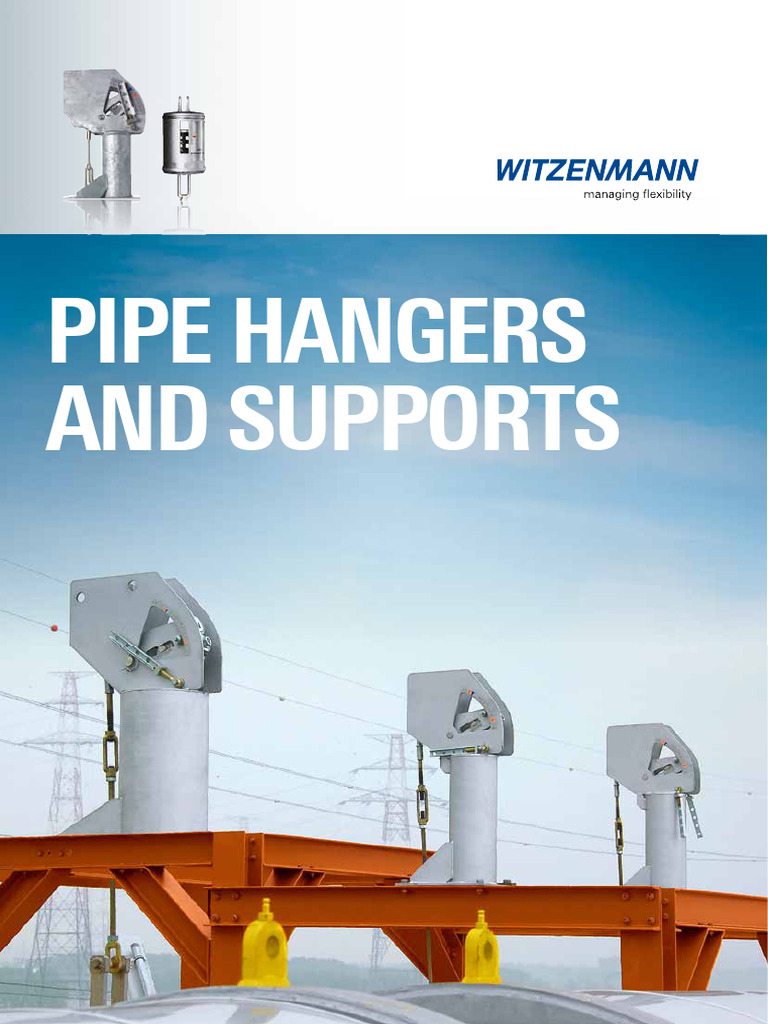 Witzenmann Pipe Hangers Overview | PDF | Pipe (Fluid Conveyance ...