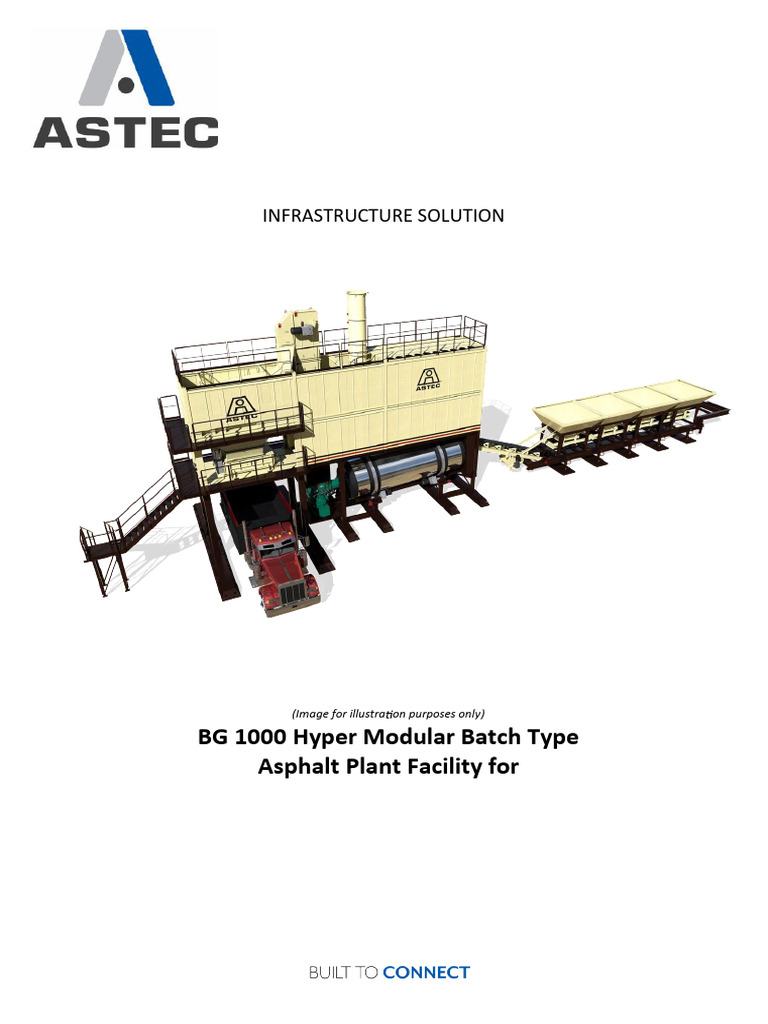 Astec BG 1000 Asphalt Plant Specs | PDF