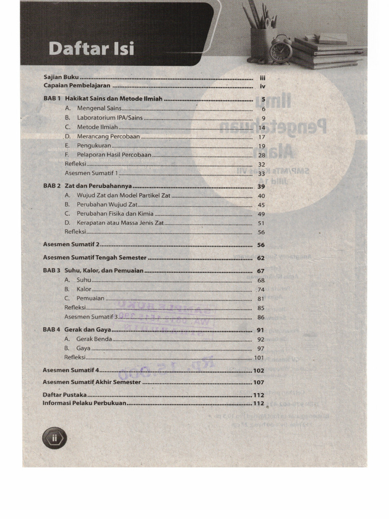 Buku Cetak Ipa Hal B | PDF