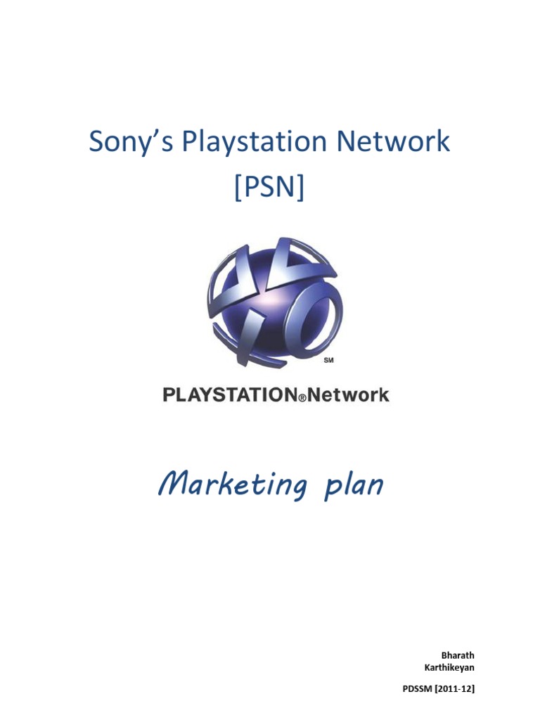 Marketing Plan - The Playstation Network | PDF | Play Station | Play ...