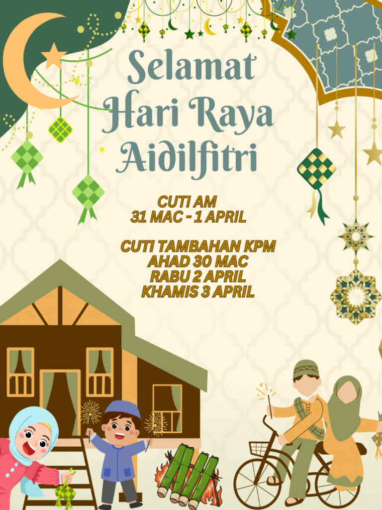 Cuti Raya Puasa 2025 PDF | PDF