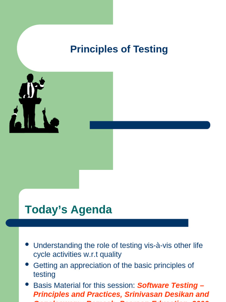 Principles of Testing | PDF | Software Testing | Software Engineering