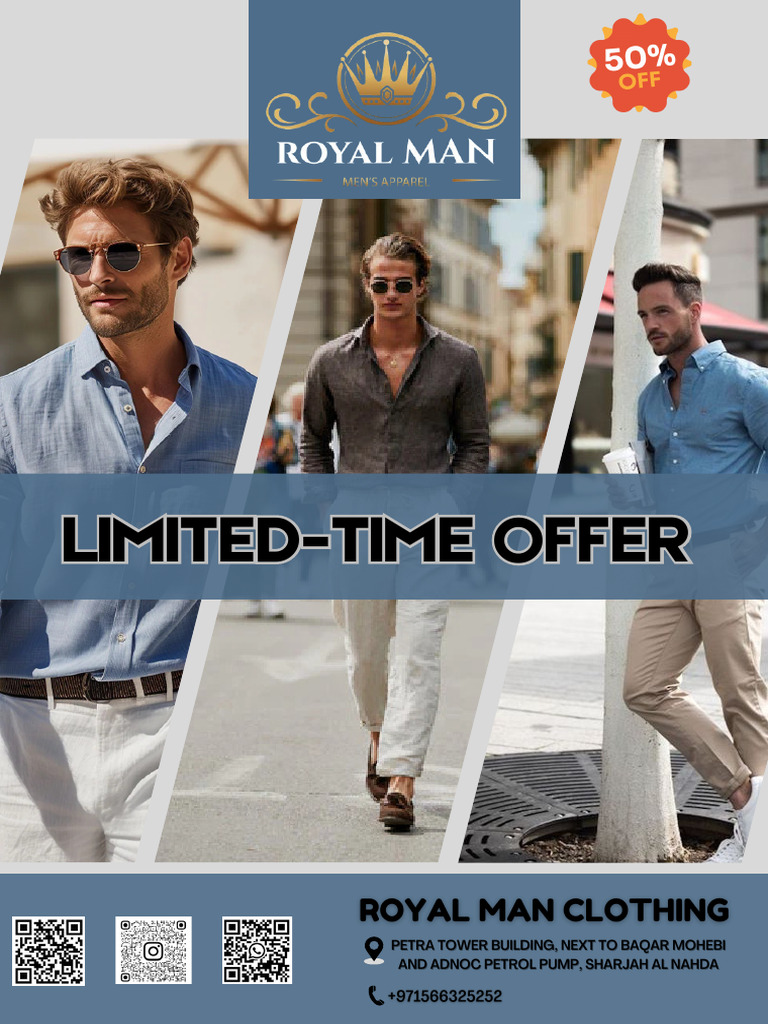Red Minimalist Limited Time Offer Sale (Poster) | PDF
