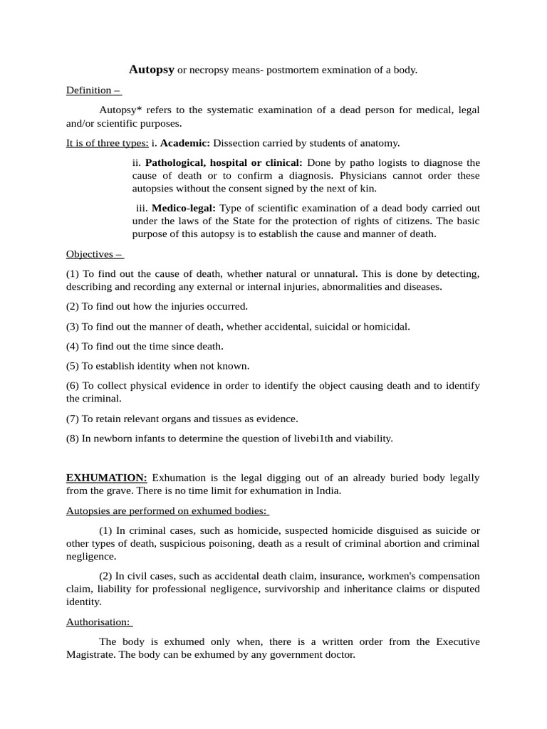Autopsy Insights on Hanging Asphyxiation | PDF | Autopsy | Medical ...