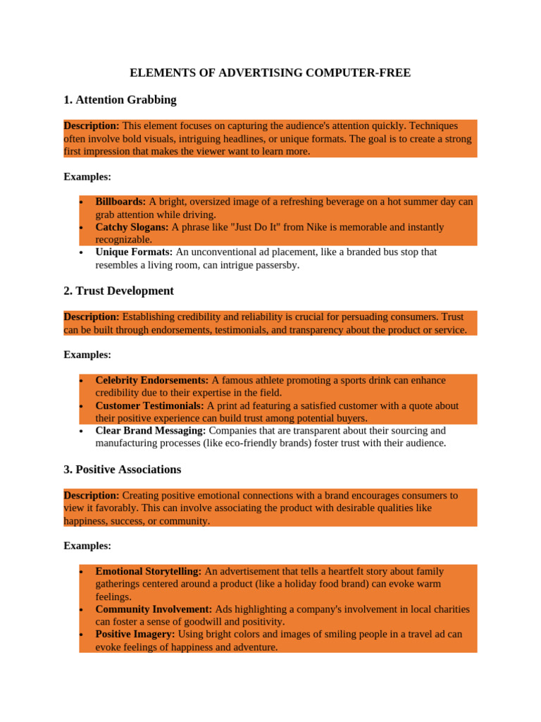 Elements of Advertising Computer | PDF | Advertising | Brand
