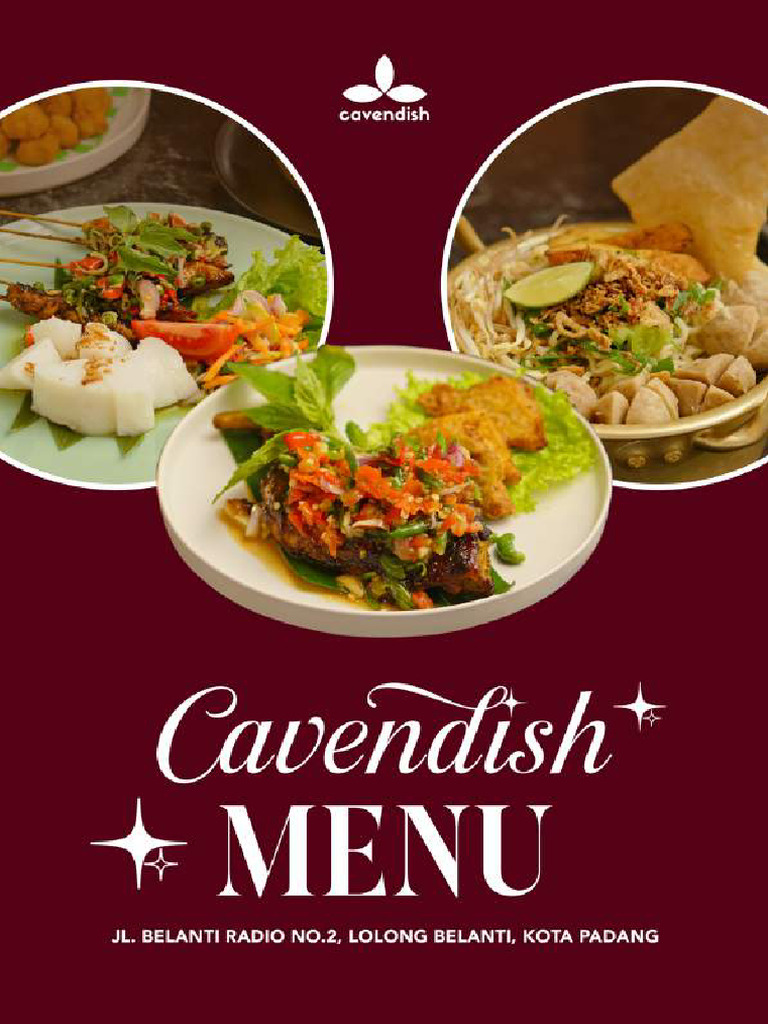 Cavendish Restaurant Menu Overview | PDF | Ramen | Food And Drink