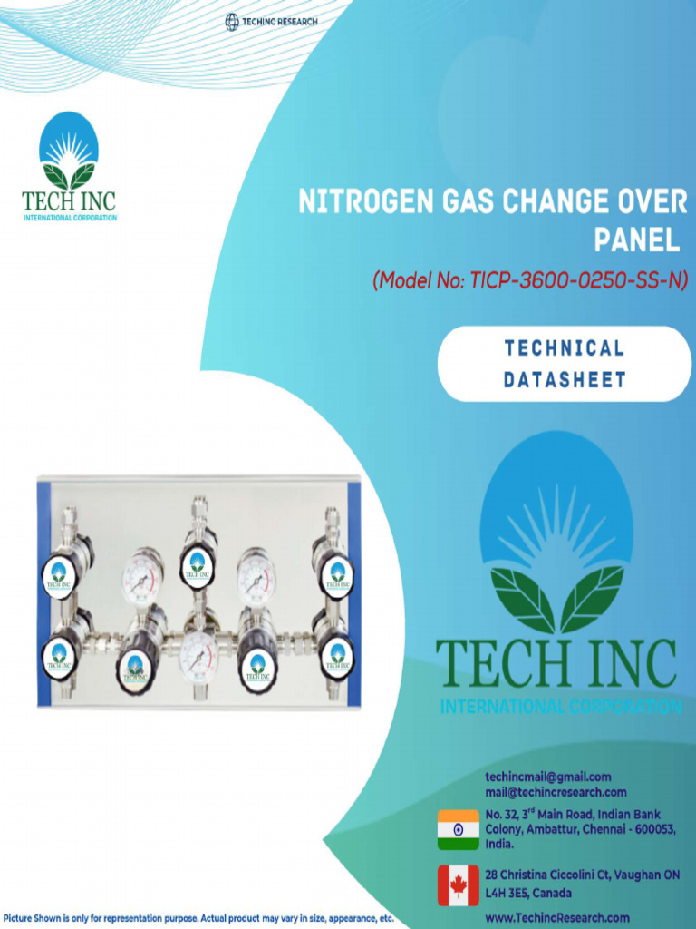 Nitrogen Gas Changeover Panel - 22.07.2025 | PDF