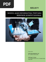 Modul Informatika Kelas 7 Algoritma Dan Pemrograman | PDF