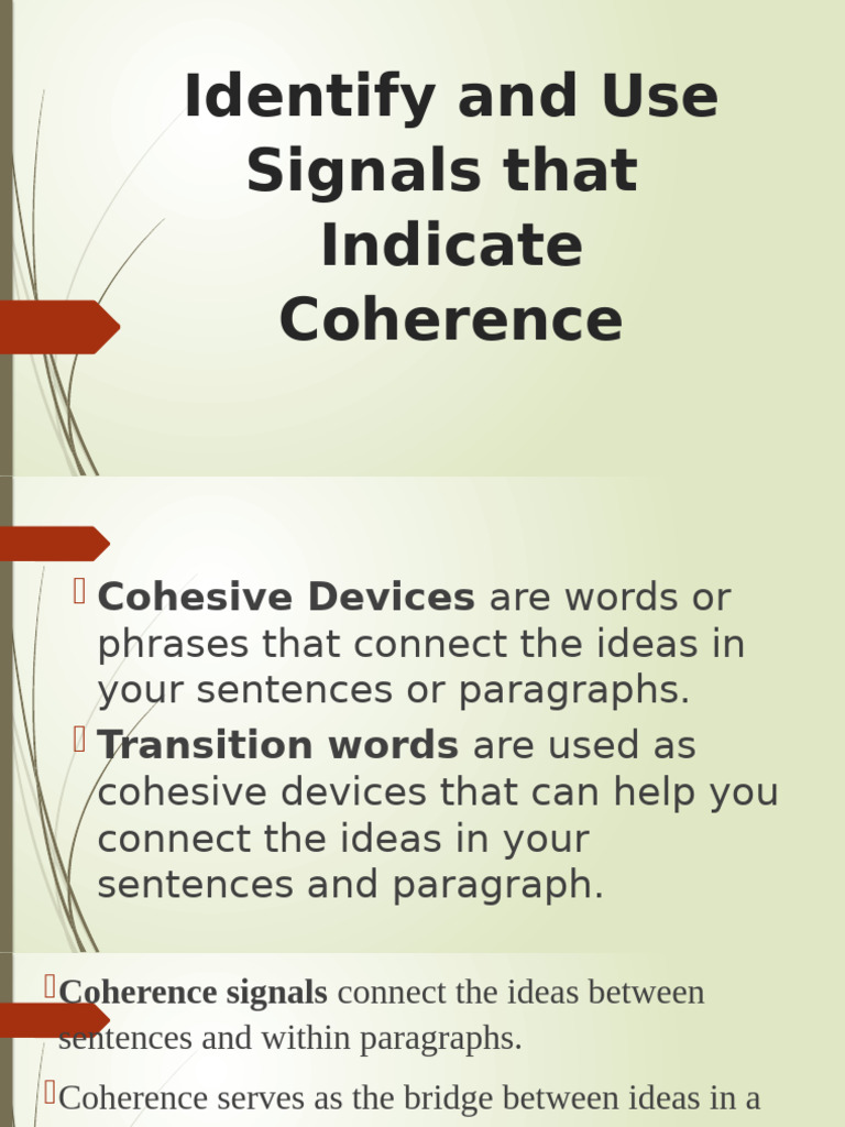 Cohesive Devices for Effective Emails | PDF