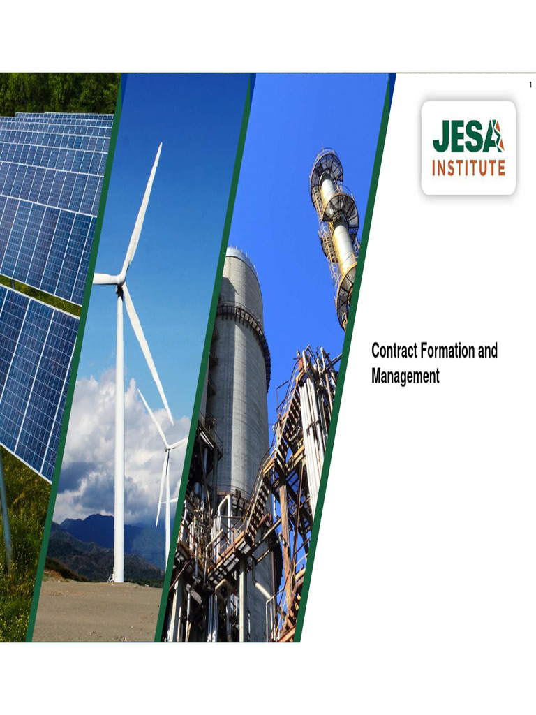 Contract Formation and Management | PDF | Business