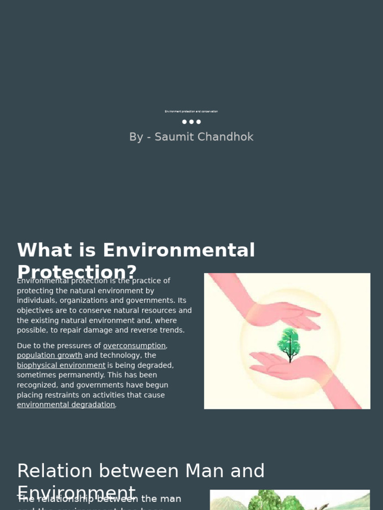 Saumit Chandhok - Practical 3 - Design A Presentation On Environment ...