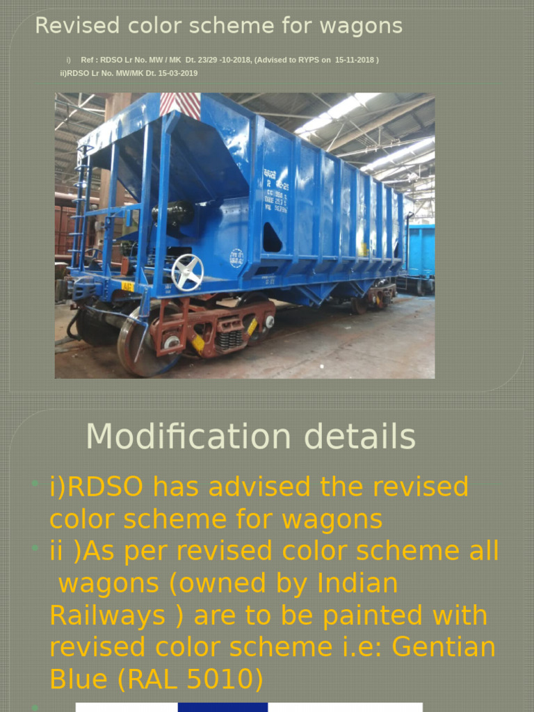 Wagon Painting Colours | PDF