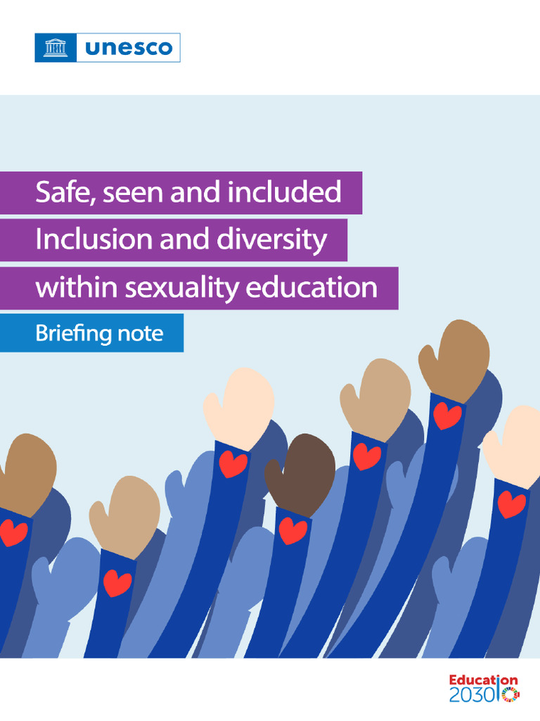 Safe, Seen and Included - Inclusion and Diversity Within Sexuality ...