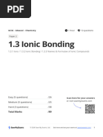 This Better Save My Exams (Ionic Bonding Questions) | PDF | Ion | Salt (Chemistry)