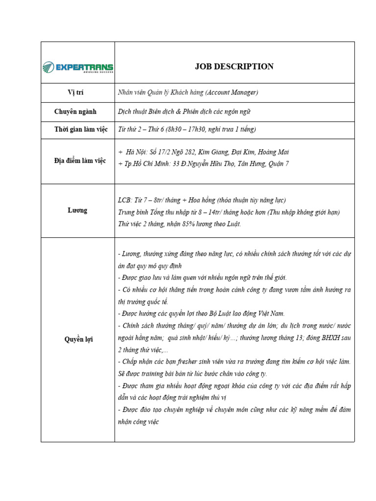 JD Account Manager | PDF