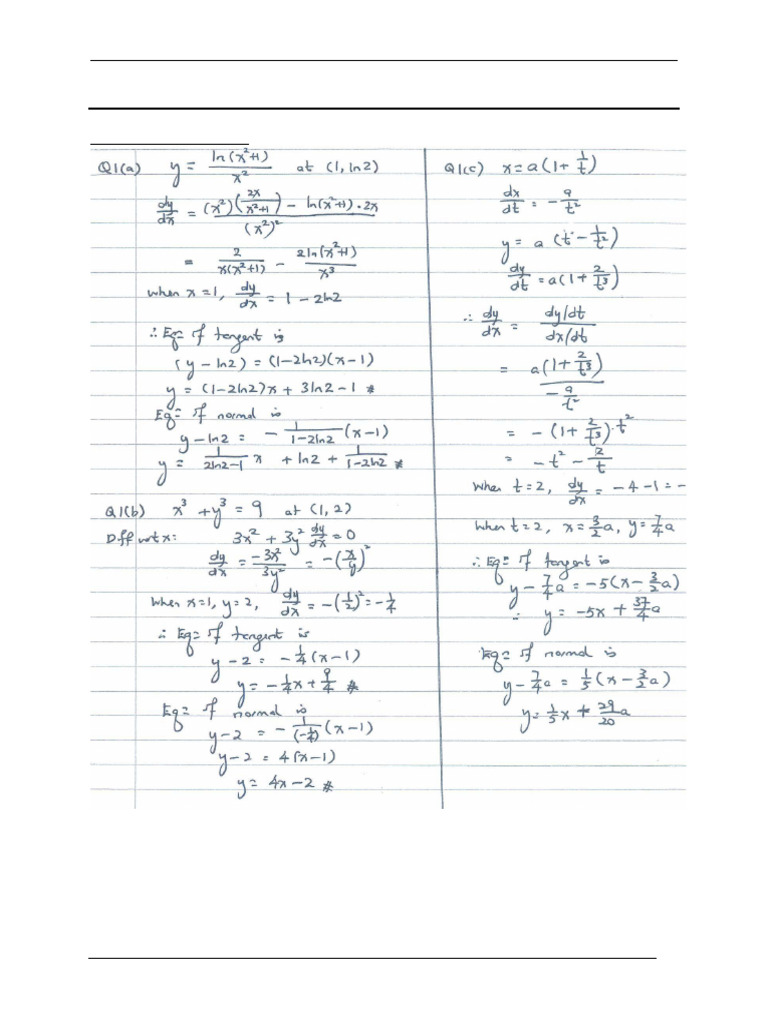 2022 CHP 5 Techniques of Differentiation BMQ & APQ Sol (RVHS) | PDF | Mathematical Analysis ...