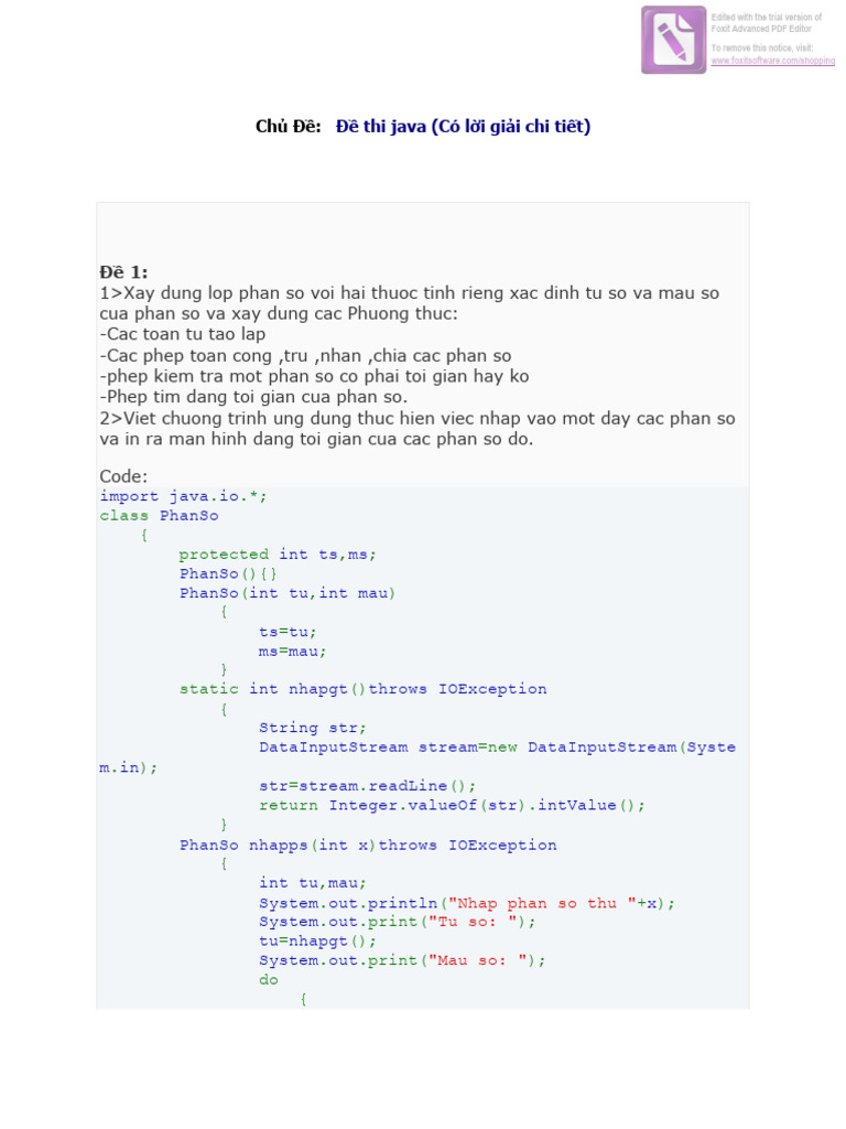 Tailieu_1_20bai_OOP | PDF