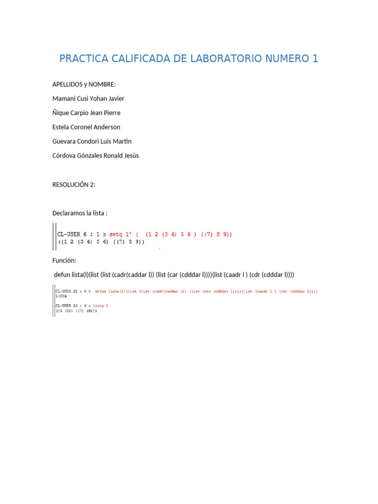 PC Labo 1 | PDF