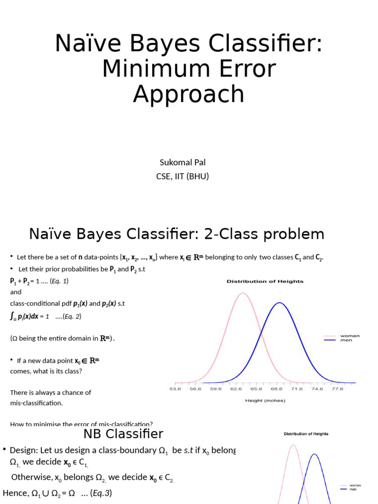 Naïve Bayes Classifier | PDF | Probability And Statistics | Statistical ...