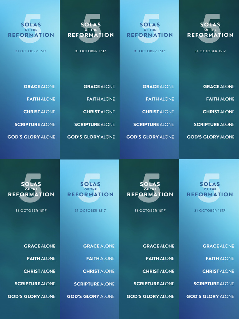 Reformation Book Marks | PDF | Grace In Christianity | Eternal Life ...