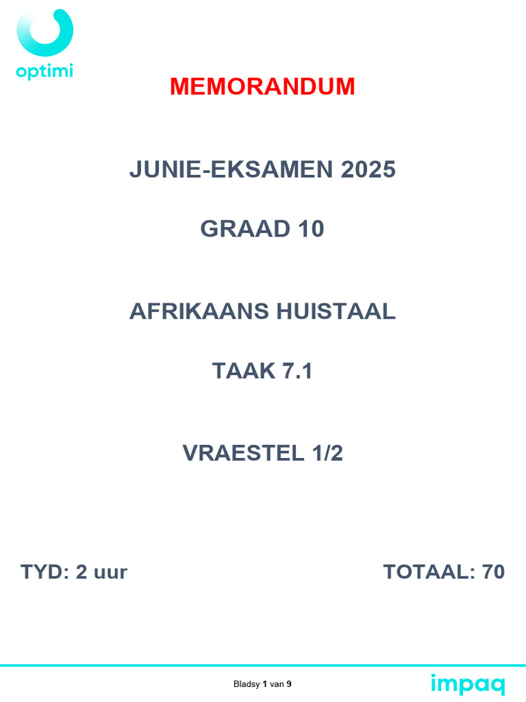 2510 A AHT Exam7.1 2 - M | PDF