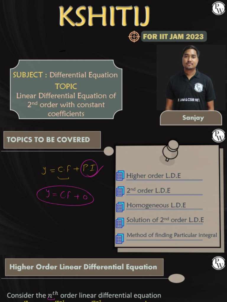 Differential Equation 05 | PDF