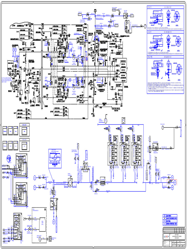(LSK01 - 01) - WATER BALLAST SYSTEM WITH BWTS - v1 | PDF