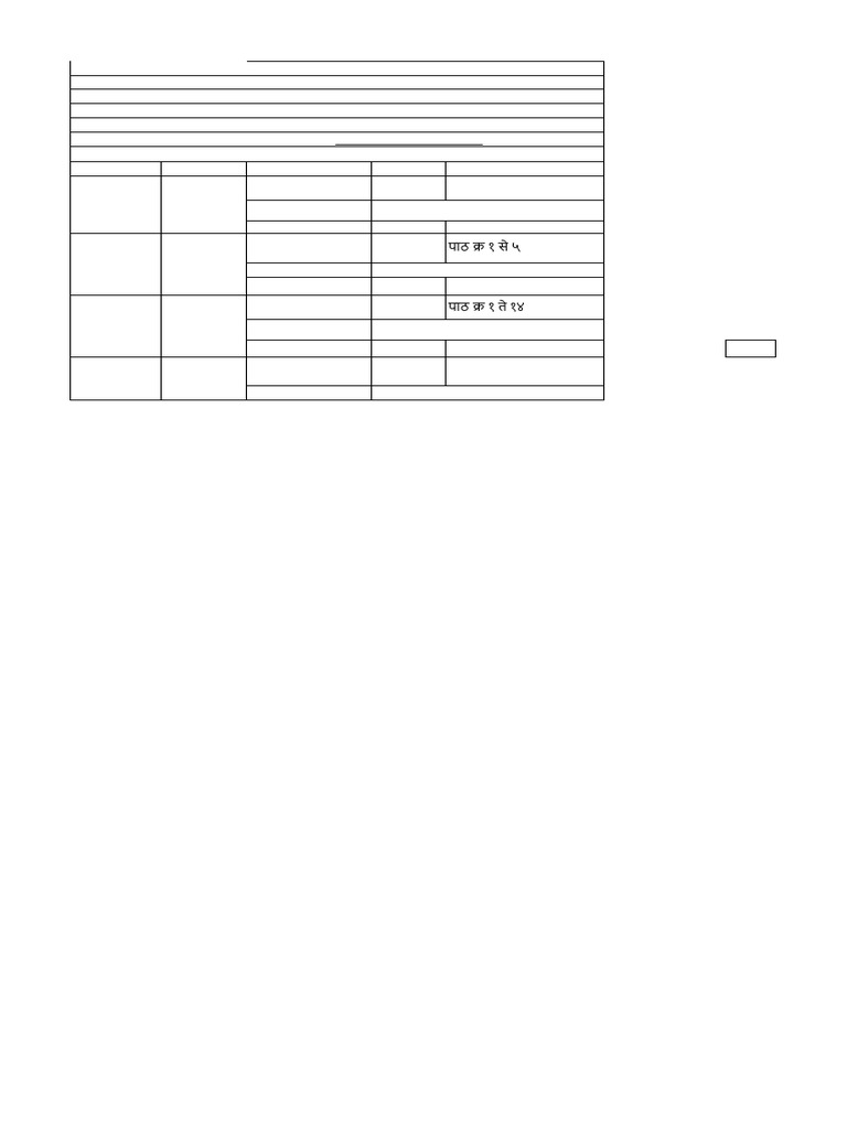 2nd Writtern Paper Time Table | PDF