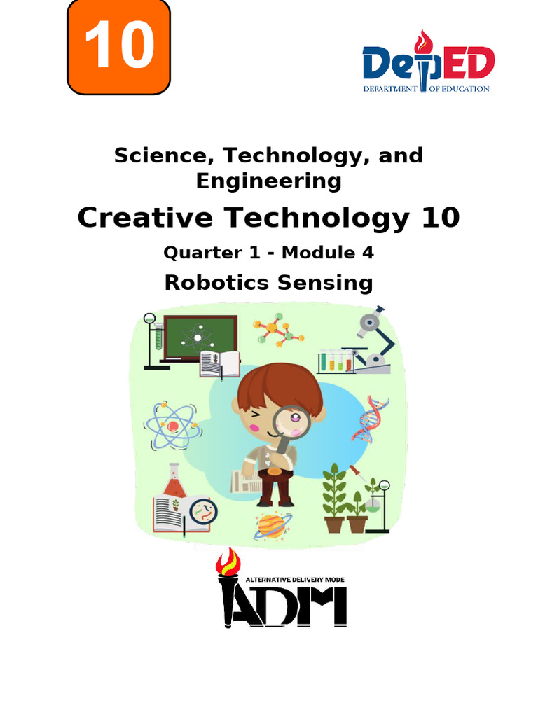 G10 Q1 Mod1 Robotics Sensing | PDF | Sensor | Programmable Logic Controller