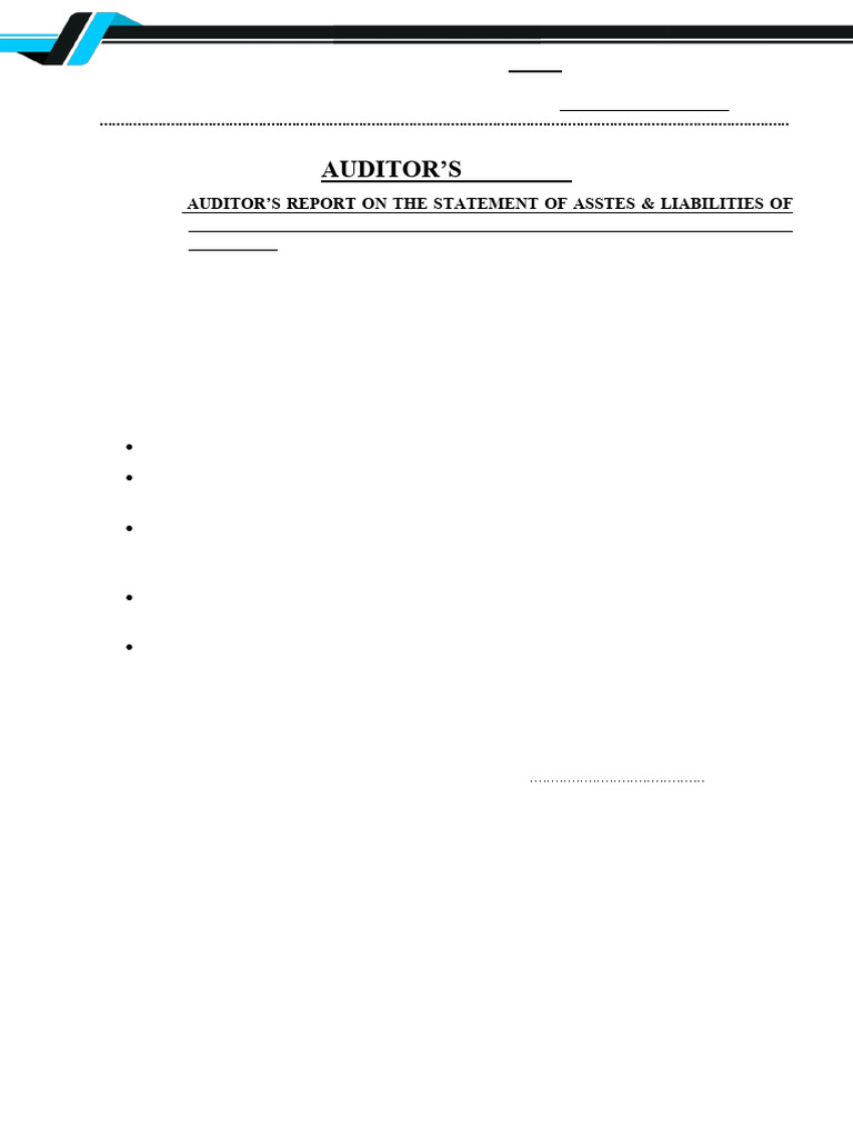 Susmita Roy Audit Report | PDF | Auditor's Report | Audit