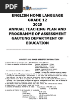 GP June Exam Grade 12 Timetable 2025 | PDF