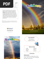 Understanding Rainbows: Science Explained | PDF