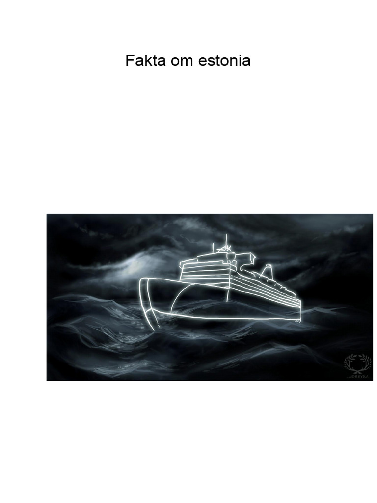Min Bok Om M - S Estonia | PDF