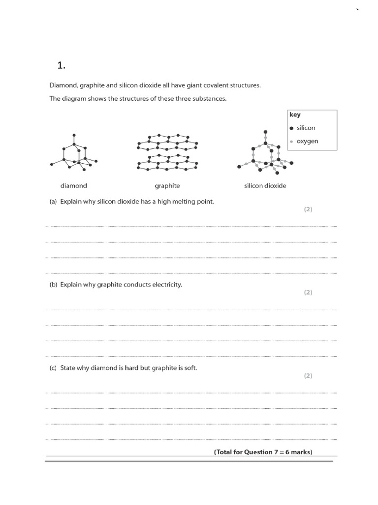 06 IGCSE Chemistry Ionic and Covalent Bonding 2 | PDF | Chemical Bond ...