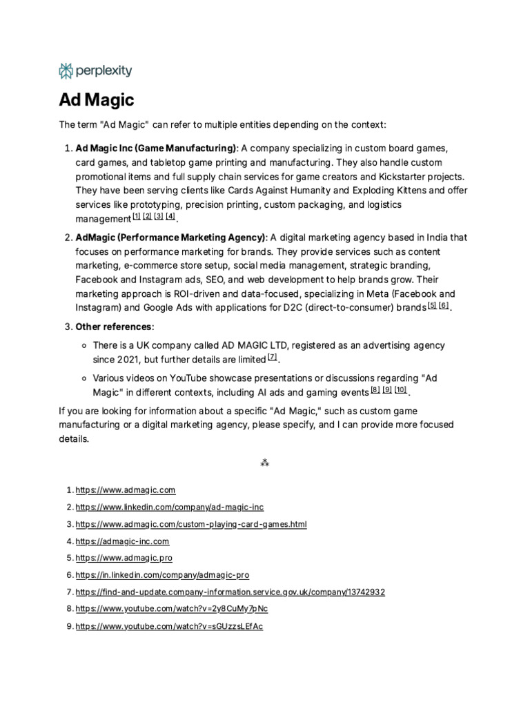 Ad Magic | PDF