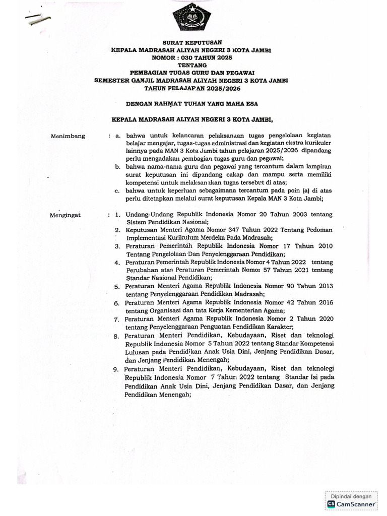 Surat Putusan K.man 3 | PDF