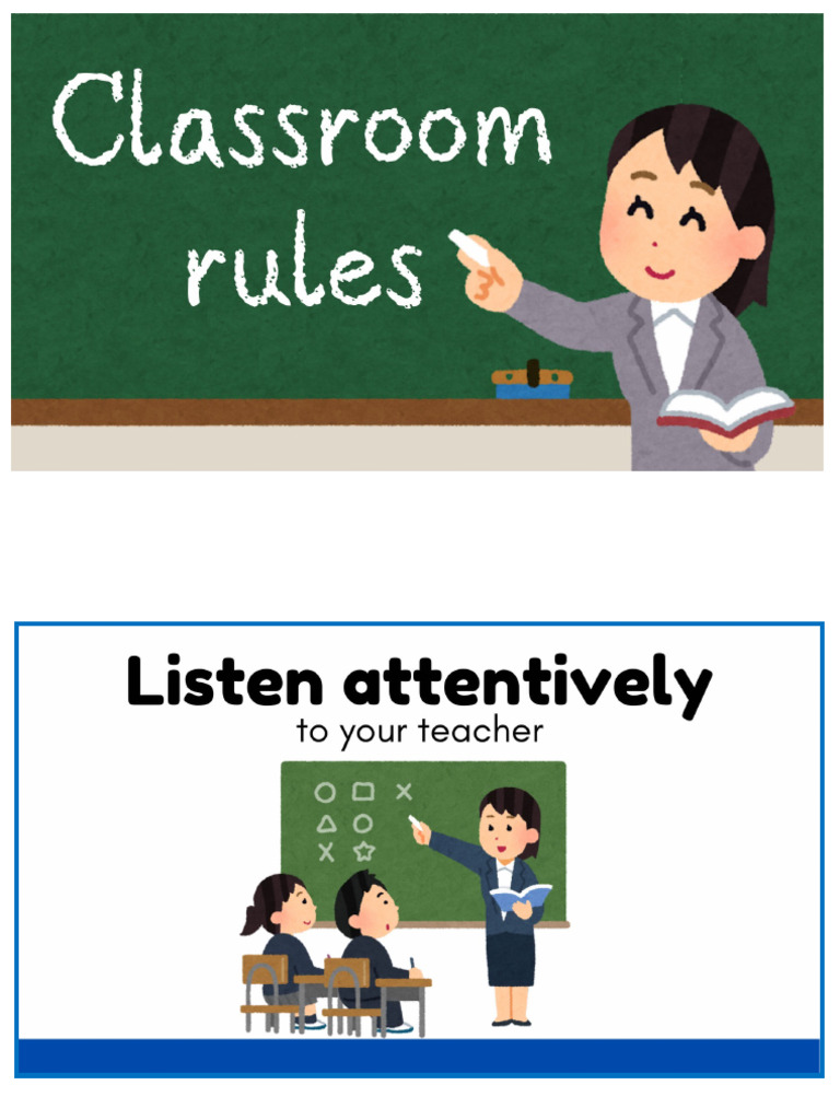 Classroom Rules | PDF