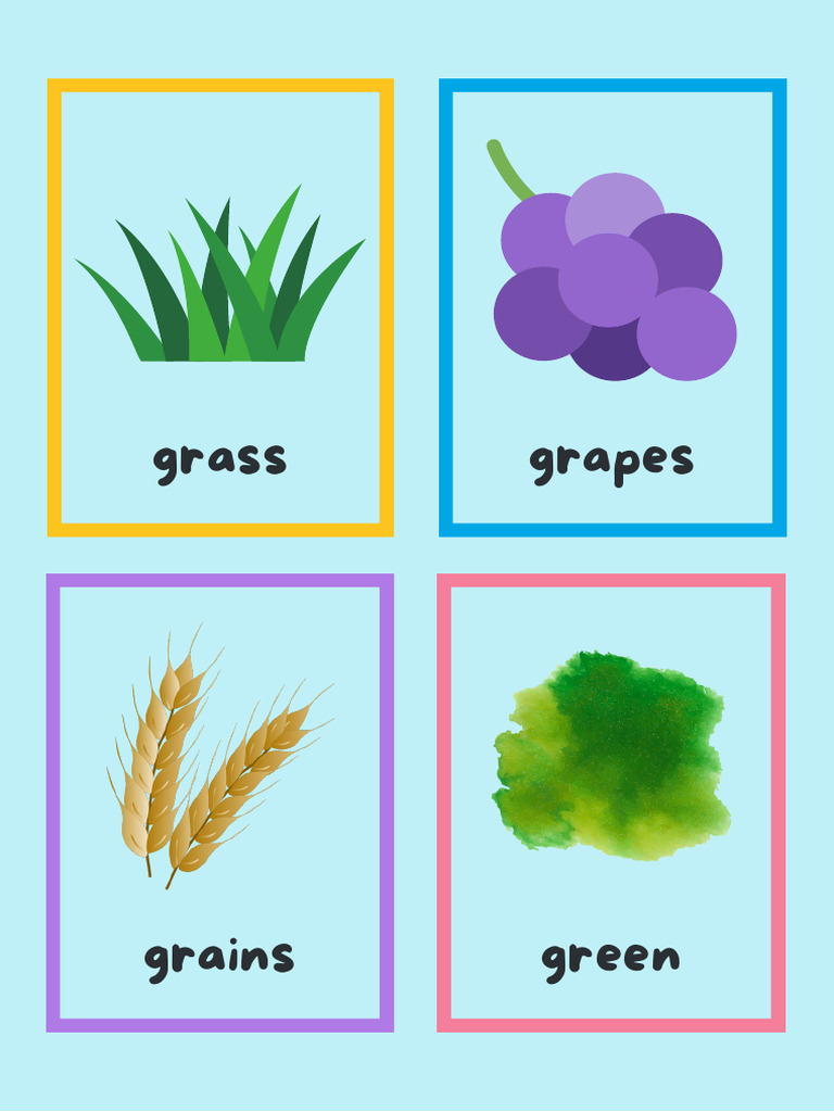 GR Consonant Blend Flashcards 1 | PDF