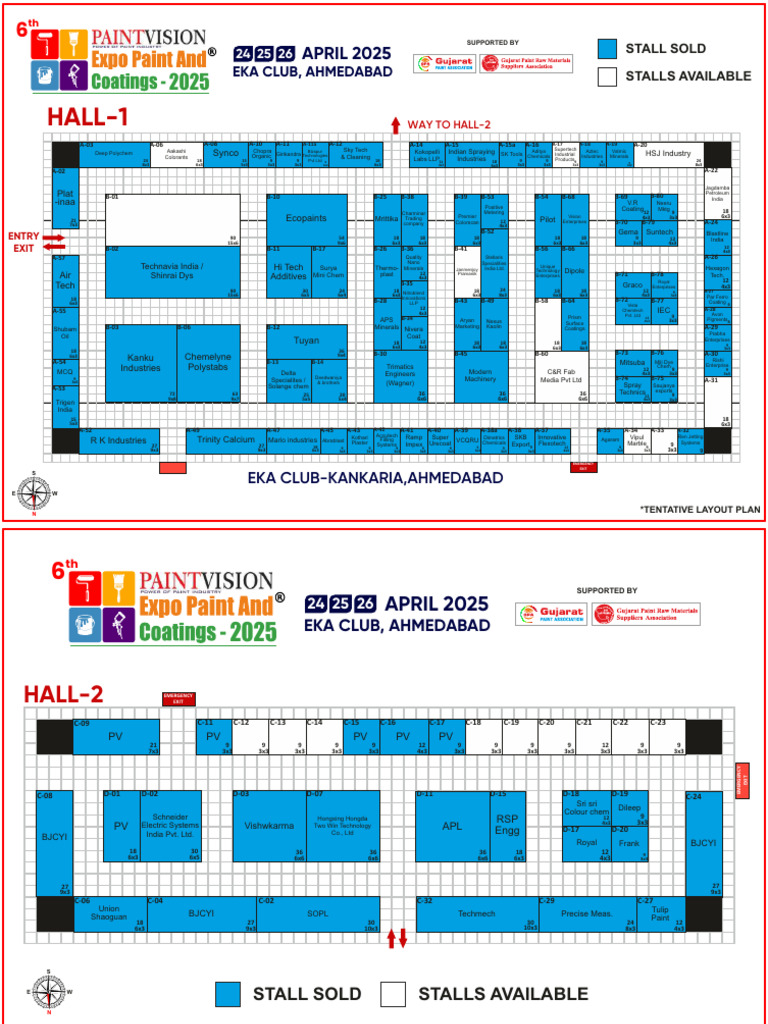 Tentative Layout Plan for Eka Club 2025 | PDF