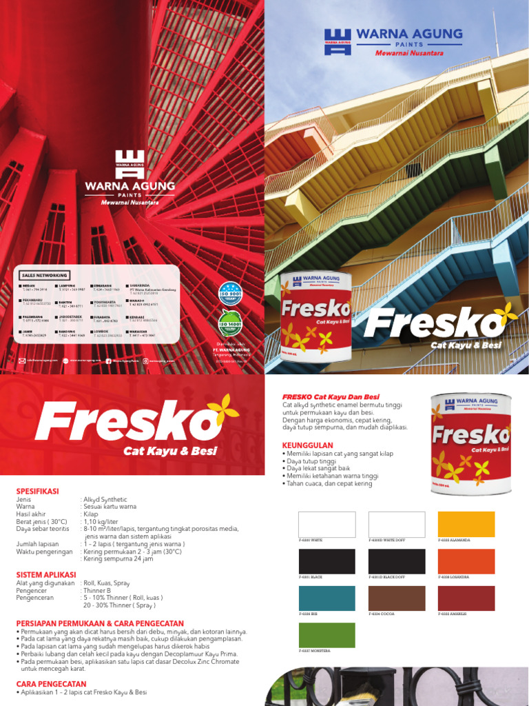 Cat Fresko untuk Kayu dan Besi | PDF