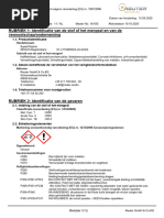 Chemiekaart Zwavelzuur | PDF