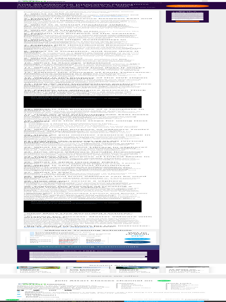 Top 30 VMware Interview Questions and Answers To Prepare in 2024 | PDF | Virtual Machine ...