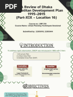 RAJUK Development Plan Overview | PDF | Geographic Information System