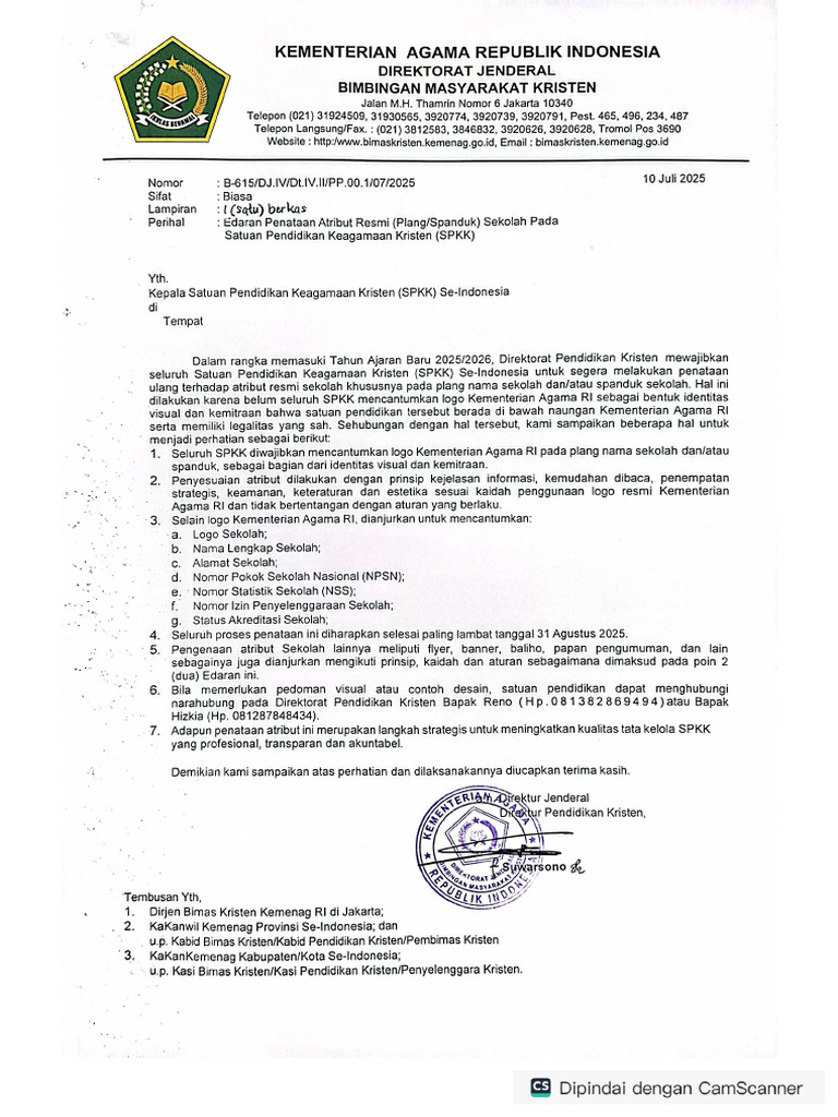 Desain SPKK Sekolah Teologi Karunia | PDF