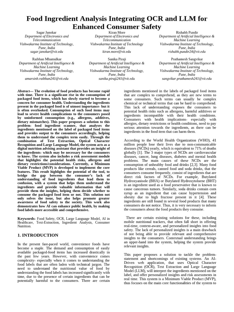 Revised Research Paper IEEE | PDF | Optical Character Recognition ...