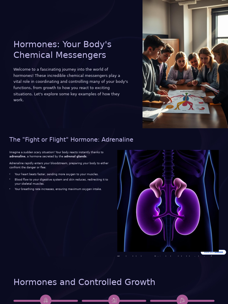 Hormones Your Bodys Chemical Messengers | PDF