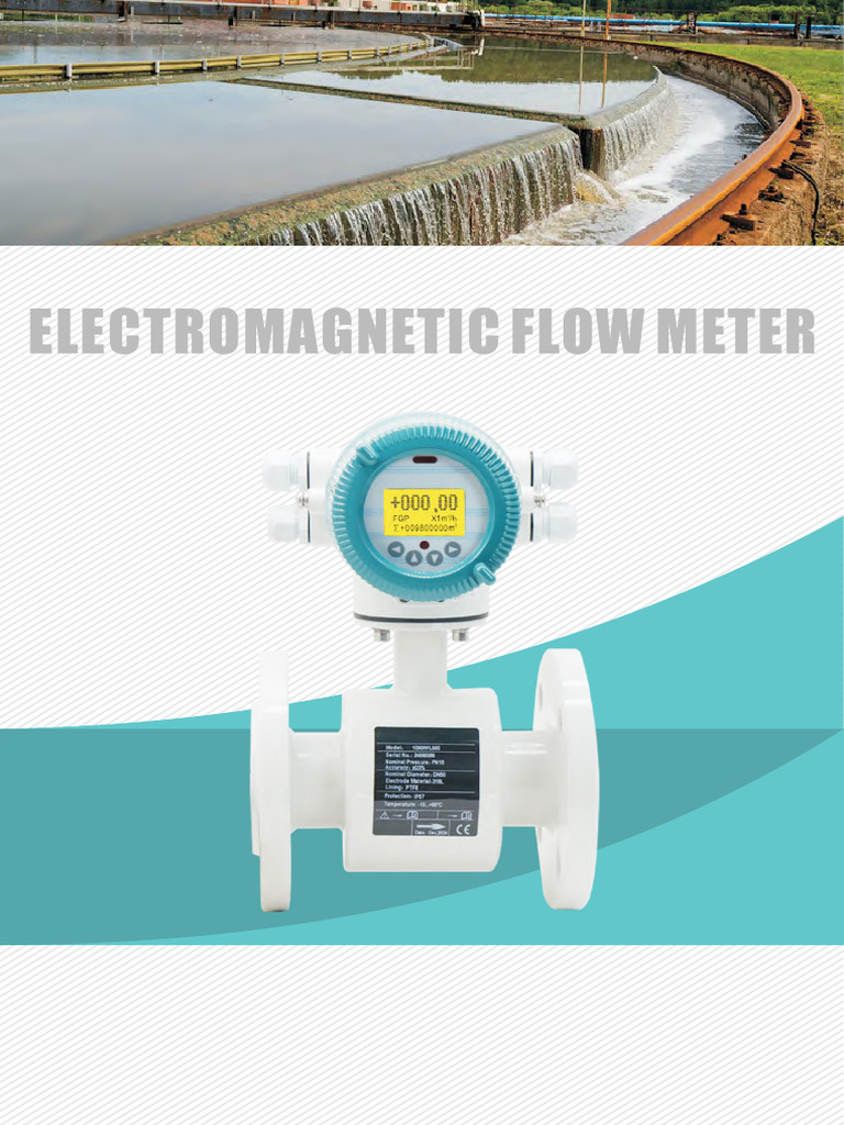 BP Type Electromagnetic Flow Meter | PDF | Flow Measurement | Water