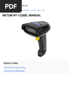 NETUM Scanner Manual | PDF | Universal Product Code | Barcode